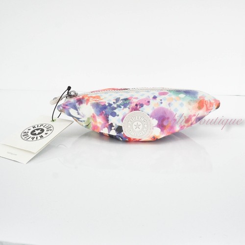 NWT Kipling KI0763 Anthony Small Accessory Pouch Polyester Garden Happy ...