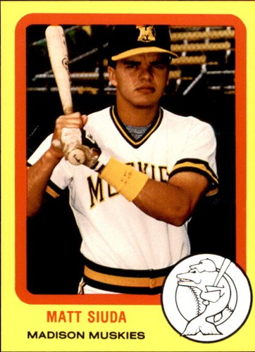 1988 Madison Muskies Police #22 Matt Siuda Muskegon Michigan MI ...