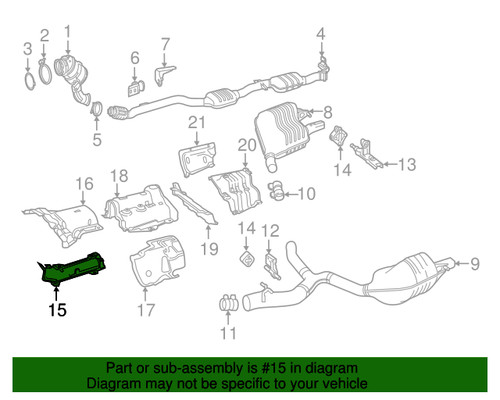 Hitzeschutzblech Hitzeschild A-213-682-44-00 MERCEDES-BENZ E-Klasse ...