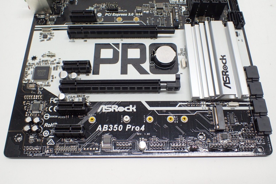 ASRock AB350 Pro4 AMD AM4 DDR4 ATX Motherboard | eBay