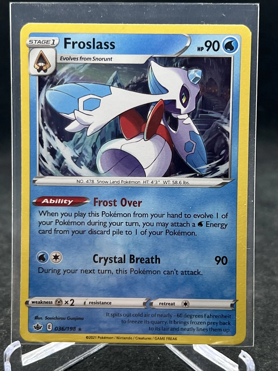 Pokemon Froslass Card