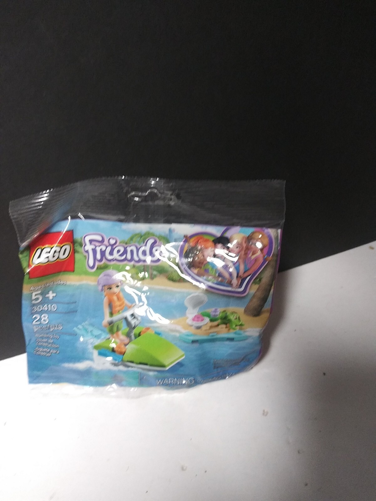 LEGO 30410 FRIENDS Mia's Water Fun Jet Ski TURTLE 28 pcs .Sealed ...