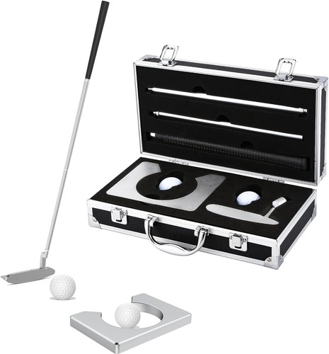 Golf Putter Club Set Gifts for Men Executive Portable Case Balls ...