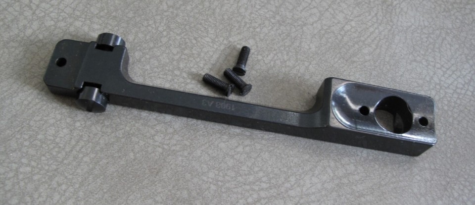 Springfield 1903 A3/A4 Redfield Rifle Scope Base w/Screws, New 1950's ...