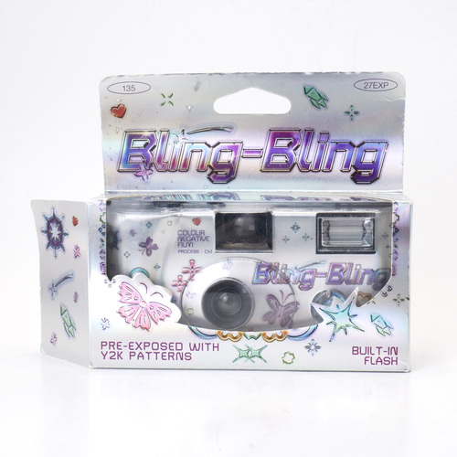 Retocolor Bing Bling Disposable Camera 27 Exposures Y2k Patterns NEW | eBay