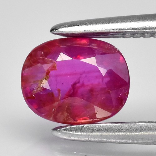 💎 0.64ct 5.5x4.5mm Cushion Natural Pinkish Red Ruby - Unheated, Tanzania Gem | eBay