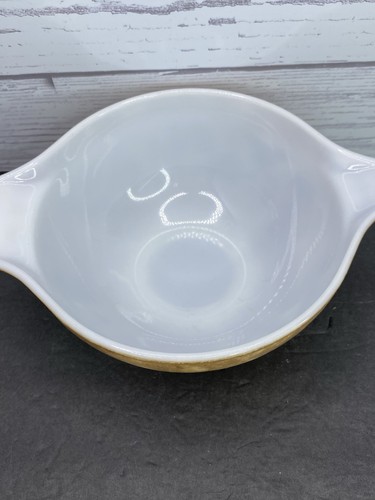 Vintage Pyrex Early American #442 1 1/2 Qt Cinderella Mixing Bowl Brown ...