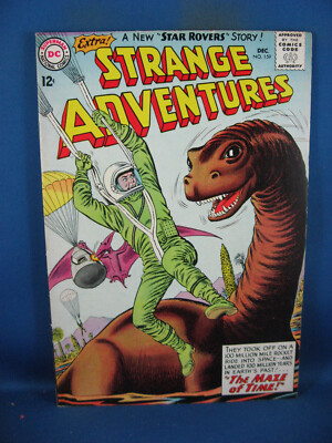 STRANGE ADVENTURES 159 F VF DINOSAUR CVR STAR ROVERS 1963 DC | eBay