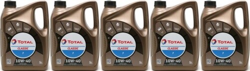 Total Classic 7 10W-40 Motoröl 5x 5 = 25 Liter | eBay.de