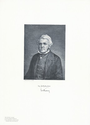 1897 Portrait of W. M. Thackeray | eBay