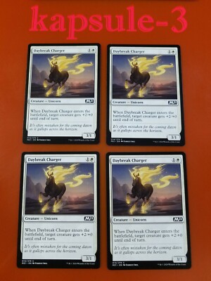 4x Daybreak Charger | M21 Core Set 2021 | MTG Magic Cards | eBay