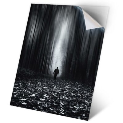 1 x Vinyl Sticker A2 - Scary Slender Man Forest Woods Art #14102 | eBay UK