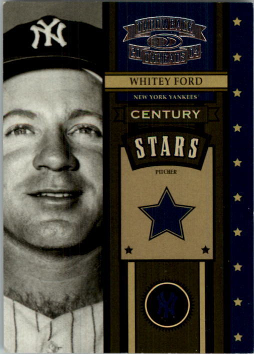 2004 Throwback Threads Century Stars #60 Whitey Ford /1500 | eBay