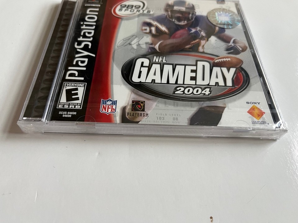 NFL GameDay 2004 (Sony PlayStation 1, 2003) PS1 New Factory Sealed OOP ...