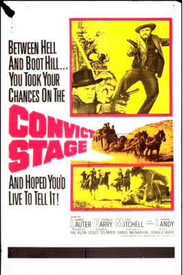 poster folded CONVICT STAGE 1965 USA One Sheet 27x41 | eBay