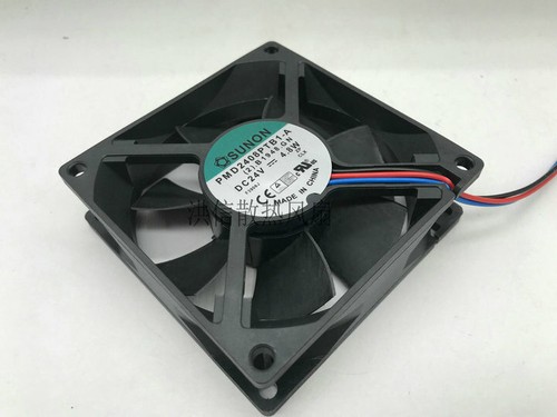 1 PCS Fan 3-wire 8025 8CM inverter cooling fan PMD2408PTB1-A DC 24V 4 ...