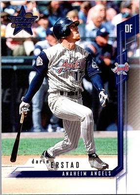 Darin Erstad 2001 Leaf Rookies & Stars #60 Anaheim Angels | eBay