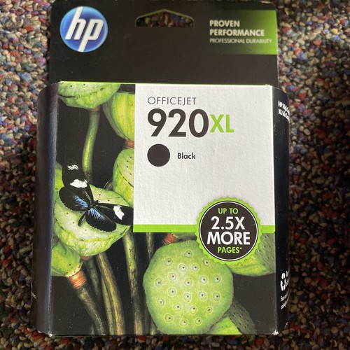 HP Genuine 920XL Black Ink Cartridge for Officejet 6000, 6500, 7000 ...