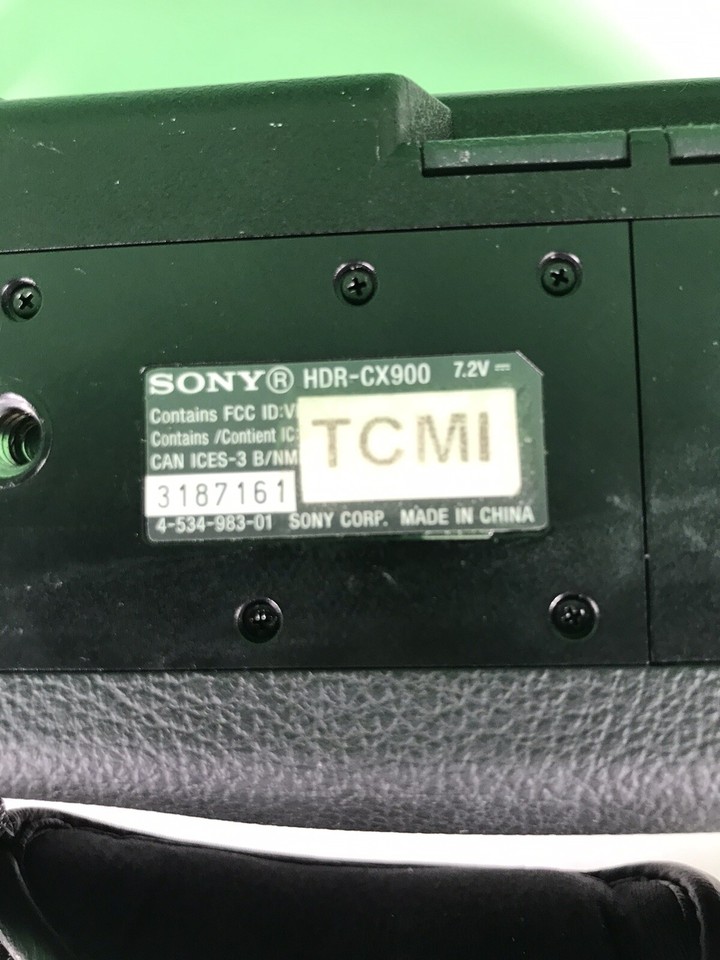 Sony HDR-CX900 Handycam Video Camera. USED | eBay