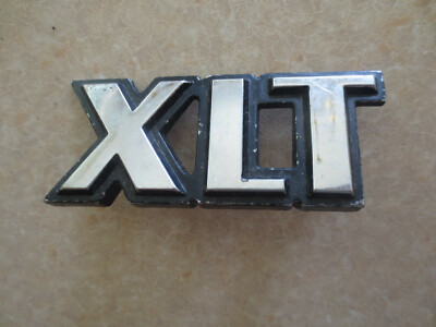 Original 1960s Ford F series truck XLT car emblem / badge | eBay