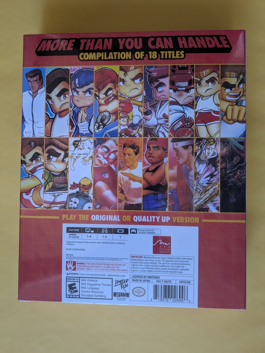 Kunio-kun: The World Classics Collection Double Dragon & Kunio-kun ...