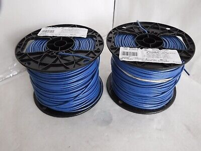 (2) CAROL 76512.18.07 Machine Tool stranded Wire, 16 AWG, Blue, 600V ...