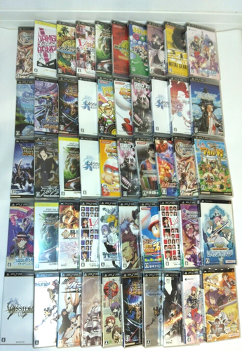 WHOLESALE PlayStation Portable Lot of 50 PSP Monster Hunter etc JpGames ...