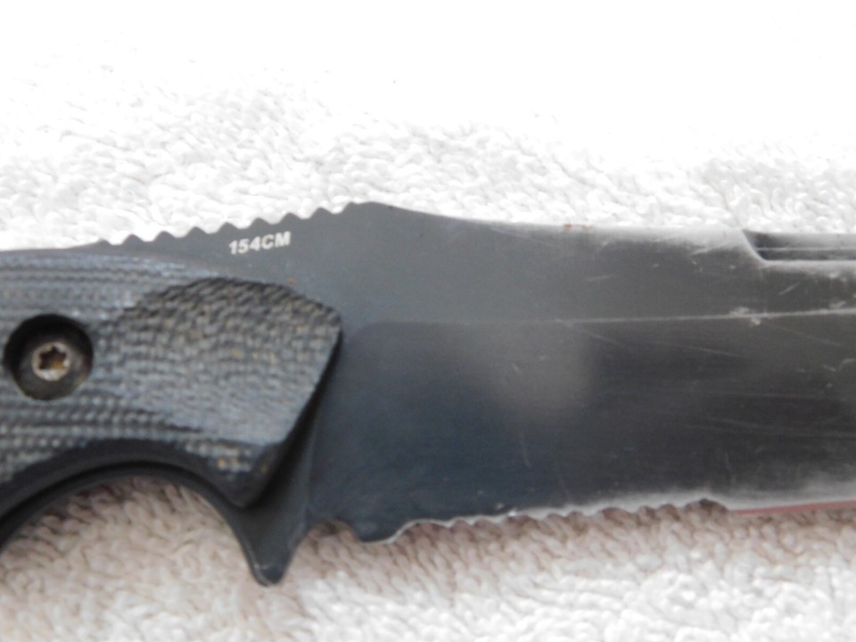 Benchmade 140 Nimravus Fixed blade Knife 154CM | eBay