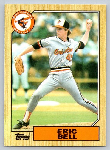 1987 Topps Traded #3T Eric Bell Baltimore Orioles | eBay
