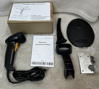 WoneNice Handheld Wired USB Automatic Universal Bar Code Scanner with ...