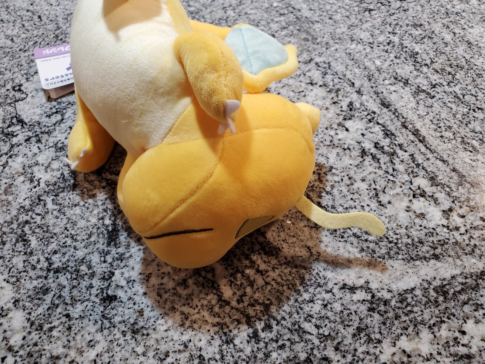Sleeping Friend Dragonite Sleep ZZZ Plush Japanese Pokemon Center ...