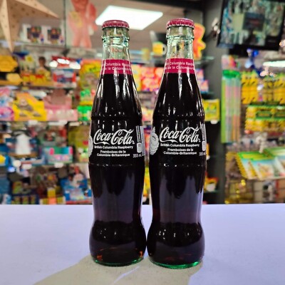 Coca Cola British Columbia Raspberry 355ml x 2 Bottles From Canada | eBay