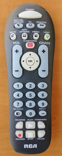 RCA Universal Remote TV DVD VCR SAT CABLE RCR314WZ R25972 6T39EW | eBay