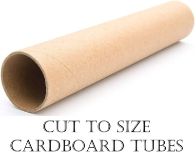 CARDBOARD TUBES 10CM TO 2.4M LENGTH CUT TO SIZE ARTS CRAFTS MAILING ...