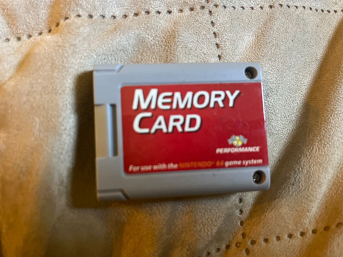 Nintendo 64 N64 Memory Card by Performance Model P-302 | eBay