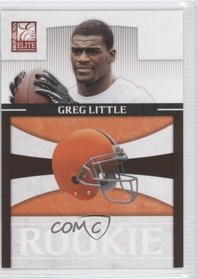 2011 Donruss Elite Rookies NFL Team Logo 651/999 Greg Little #3 RC 1u7 ...
