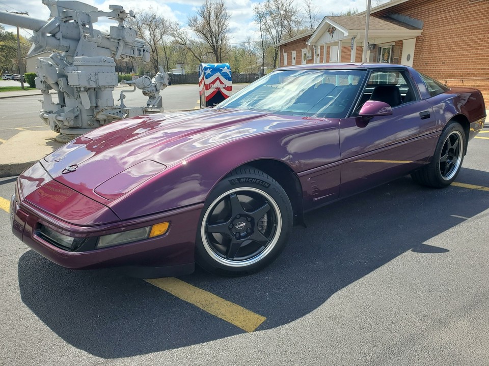 17x9.5 Black Machined Wheels SET (4) Fit Corvette C4 ZR1 17" Rims | eBay