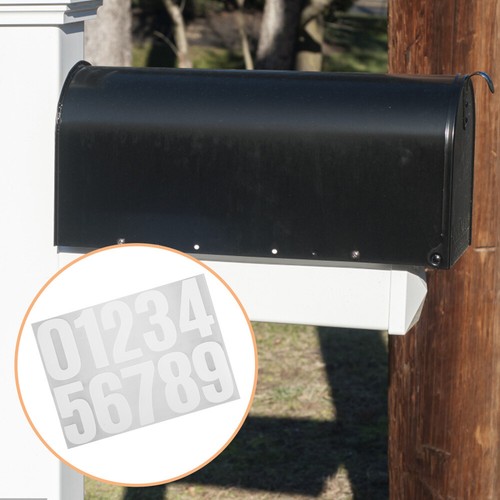 10 Sheets Sticker Label Self Adhesive Numbers Diy Mailbox Dustbin ...