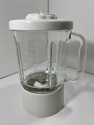 KitchenAid Blender KSB5WH White 40 oz 5 Cup OEM Glass Replacement ...