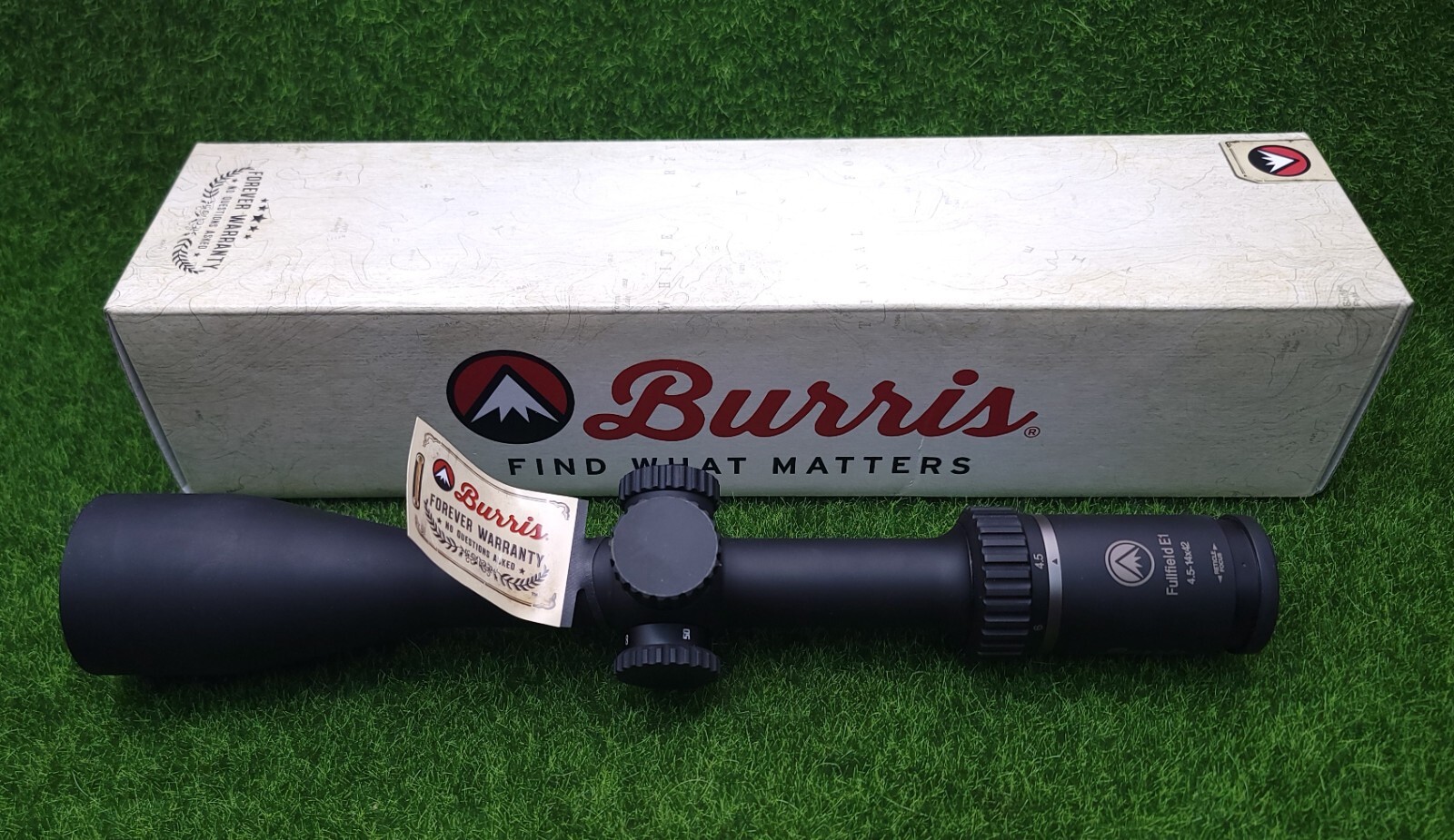 Burris Fullfield E1 4.5-14x42mm Riflescope w/ Ballistic Plex E1 Reticle ...