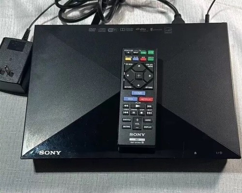 SONY BDP-S3200 Blu-Ray DVD Player WiFi W/Remote, Power Cord, & HDMI ...