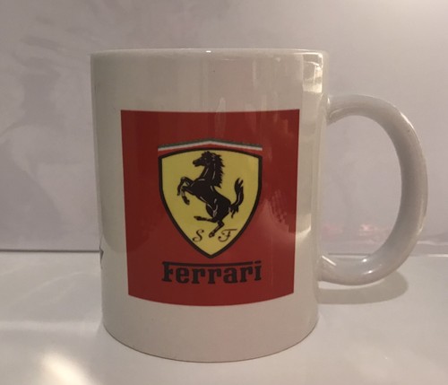 Ferrari Logo coffee Mug Perfect Gift For Fans | eBay UK