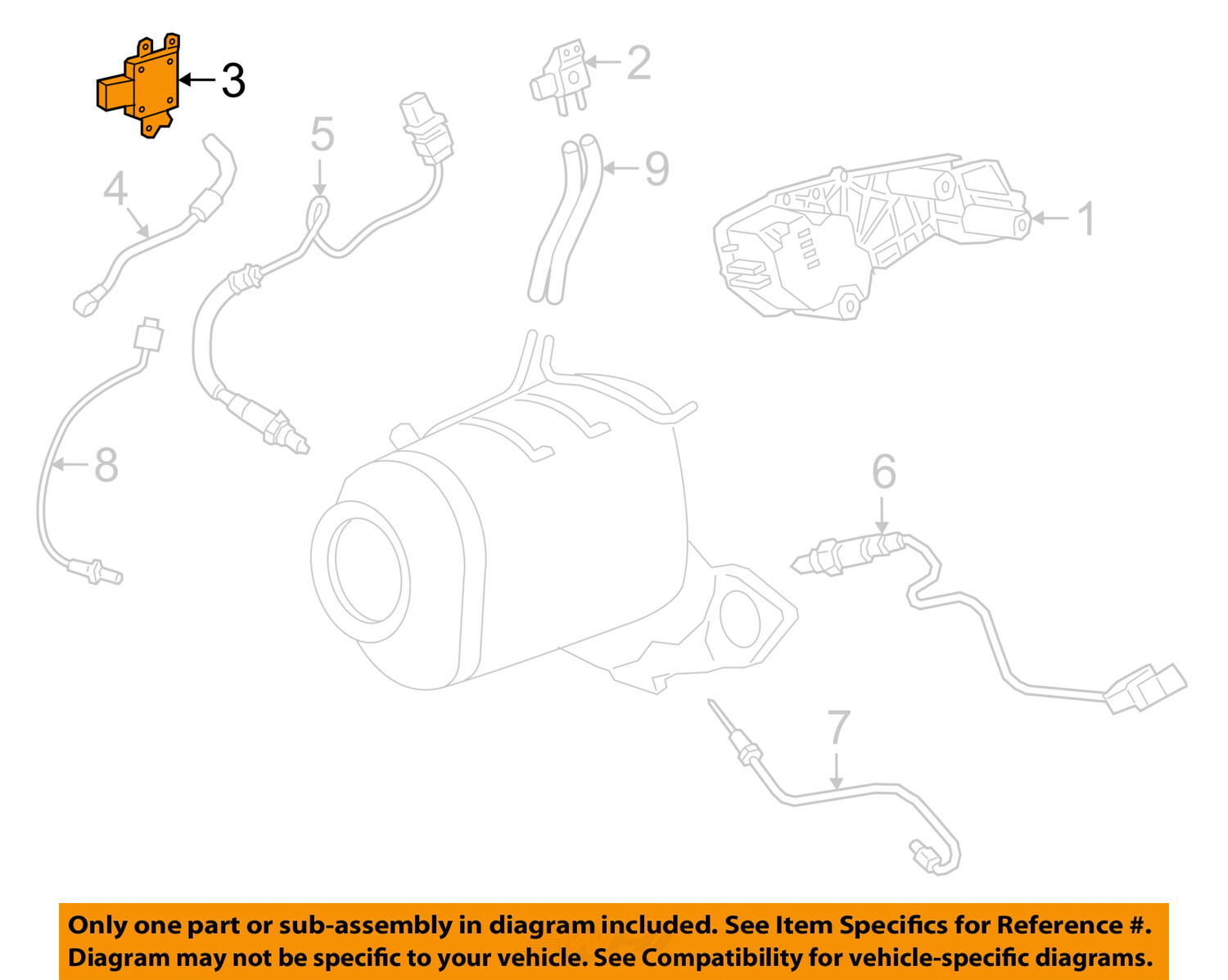 Genuine BMW Exhaust Pressure Sensor 136040 13627808013 for sale online ...