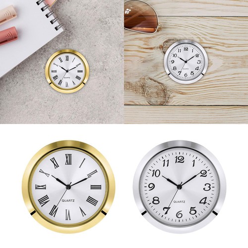 Clock Fit up Insert Miniature Clock Easy Installation Movement | eBay