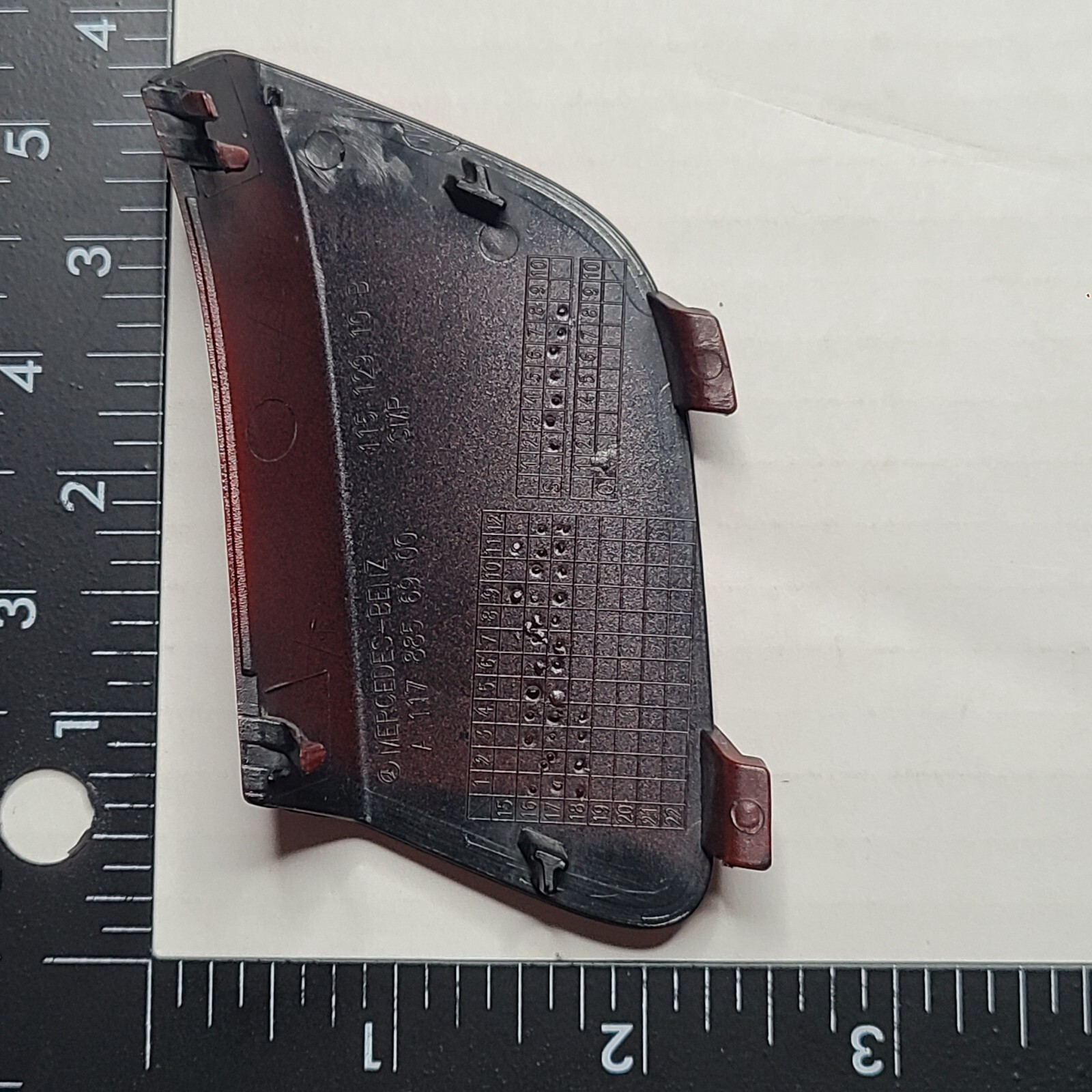 Mercedes-Benz Cla-class Front Bumper Tow Eye Cover C117 A1178856900 ...