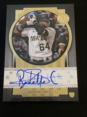 2022 Topps Five Star Rodolfo Castro Rookie RC Auto Pittsburgh Pirates ...