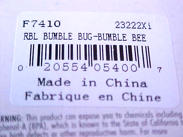 Rebel Bumble Bug F7410 Bee Lure Approx 1 1/2" F74 for sale online | eBay