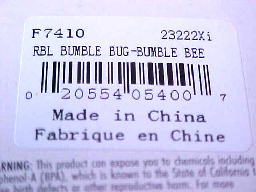 Rebel Bumble Bug F7410 Bee Lure Approx 1 1/2" F74 for sale online | eBay