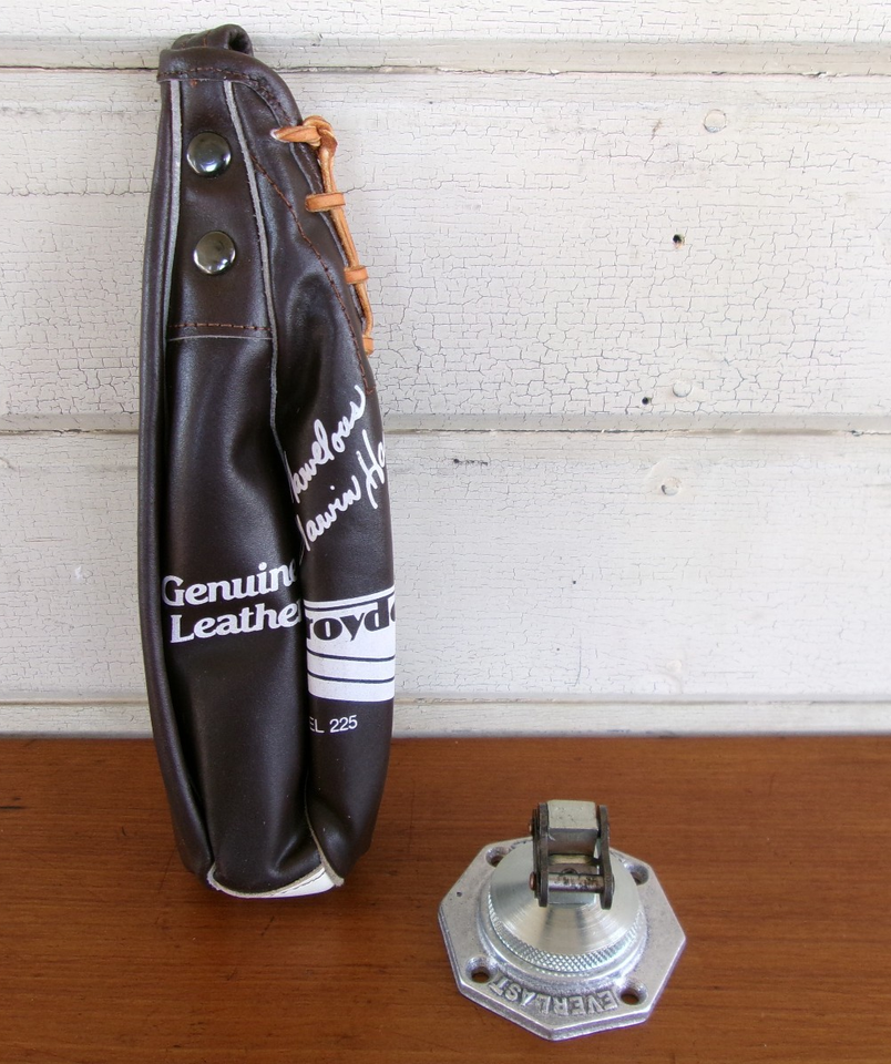 Vtg Ball Bearing Everlast Boxing Striking Bag Swivel & Kroydon Leather ...