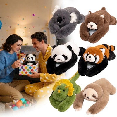 Weighted Long Arm Stuffed Animal Soft Fluffy Toy Sloth Koala Raccoon ...